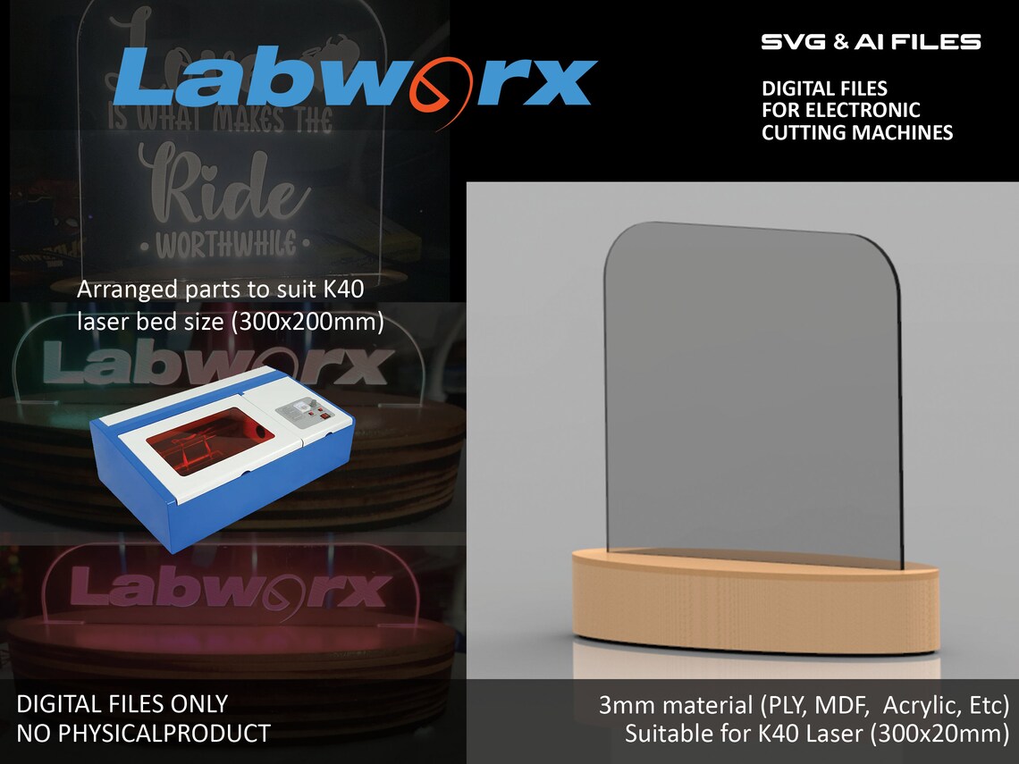 Edge-lit Acrylic Light Box - Etsy