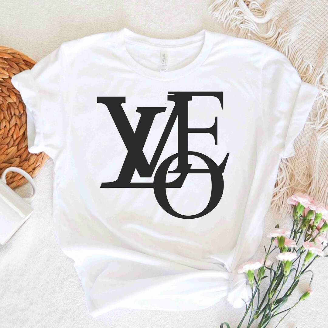 LVOE Designer Svg , Fashion Svg, Luxury Png, Png for T Shirt, Luxury ...