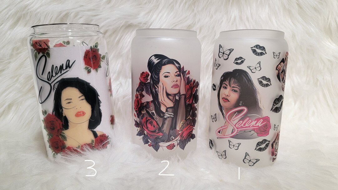 Selena 16oz Glass Tumbler - Etsy