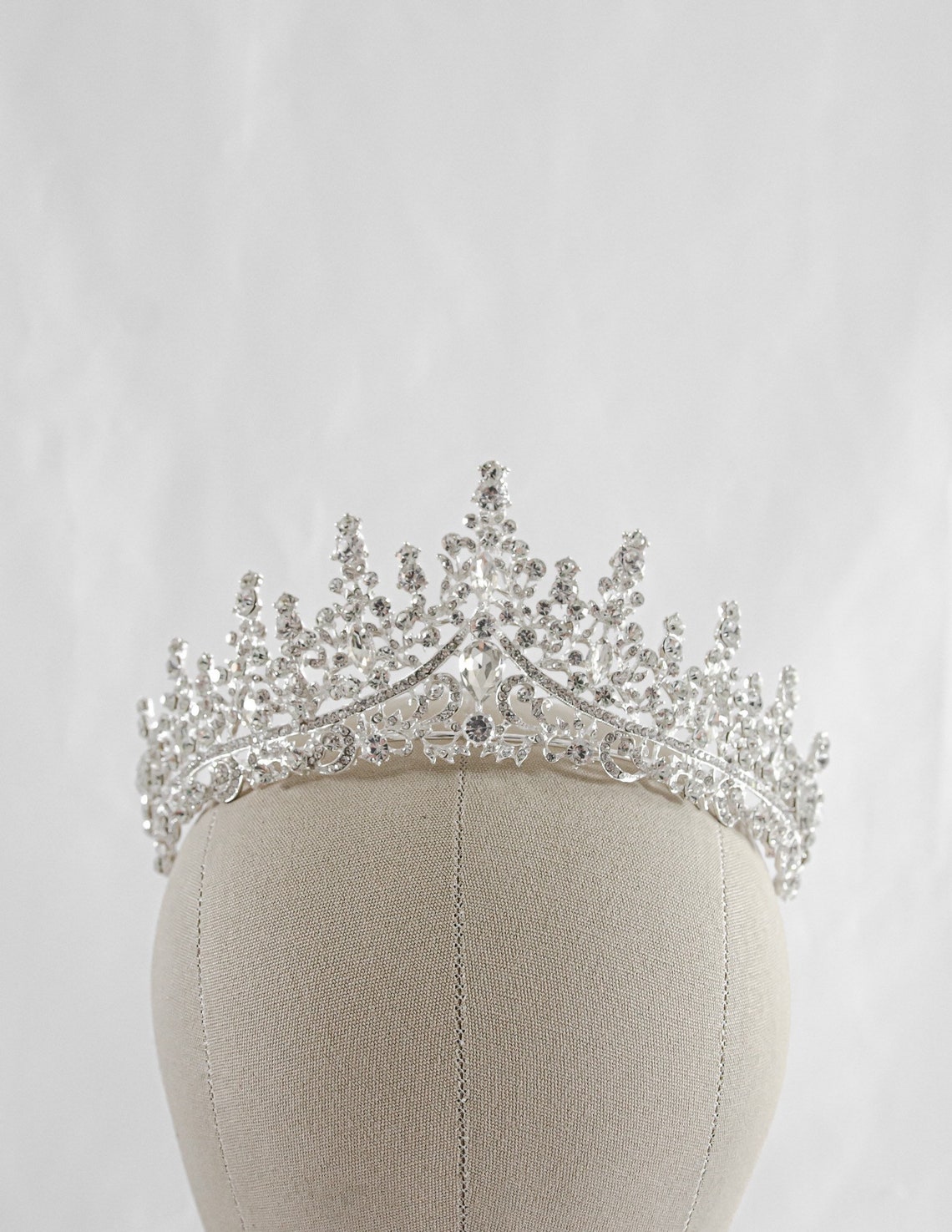 HAZEL Bridal Headpiece Bridal Tiara Bridal Crown Wedding - Etsy