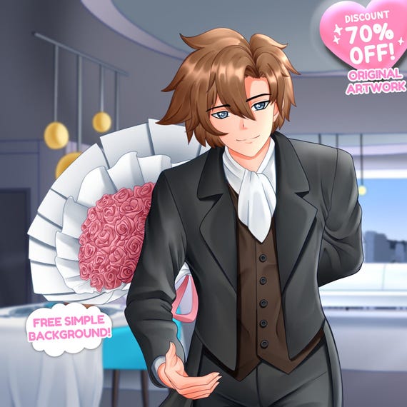 Anime Guy In Suit Pfp