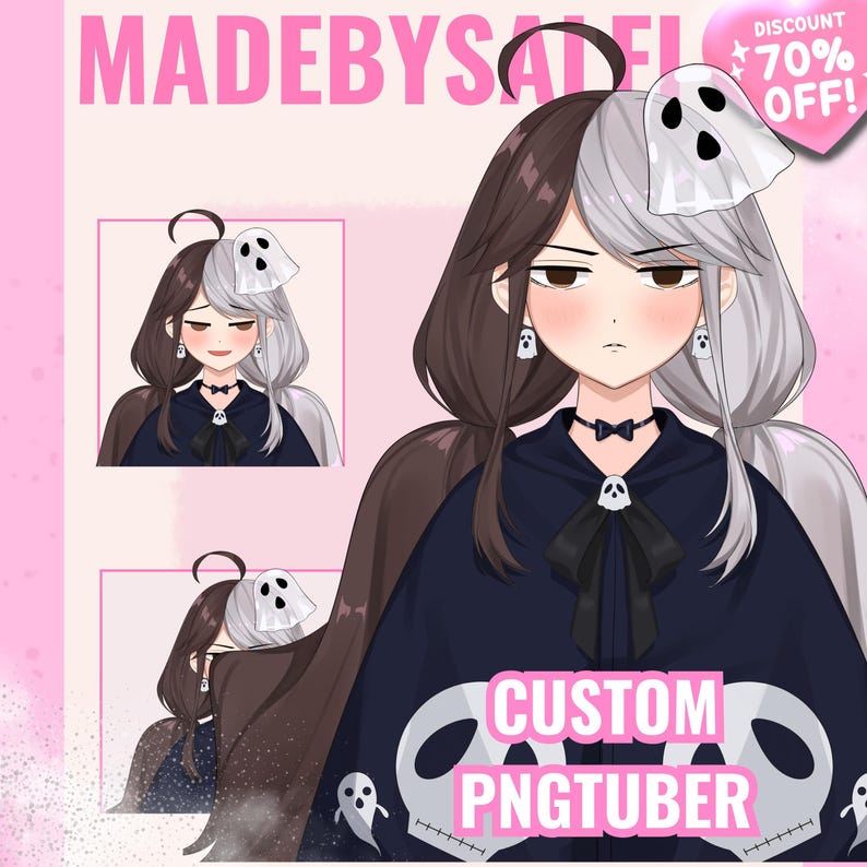 Custom Pngtuber | Pngtuber Model, Pngtuber Male, Cat Pngtuber, Pngtuber ...