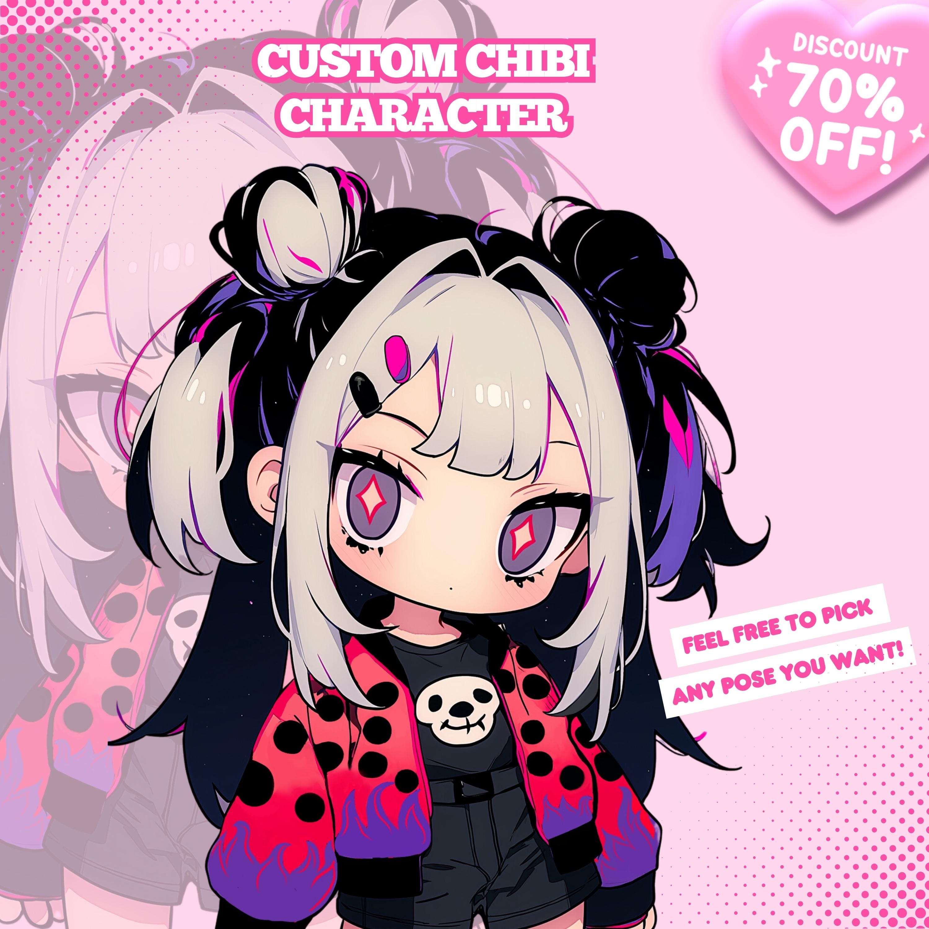 Custom Chibi PFP | Custom Chibi Commission, Chibi Emotes, Chibi PFP ...