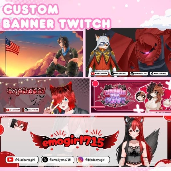Streamer Banner - Etsy