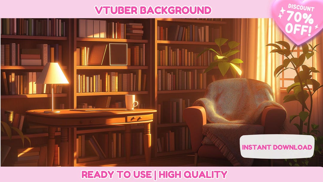 Instant Download Vtuber Background | Ready to Use File : Vtuber Space ...