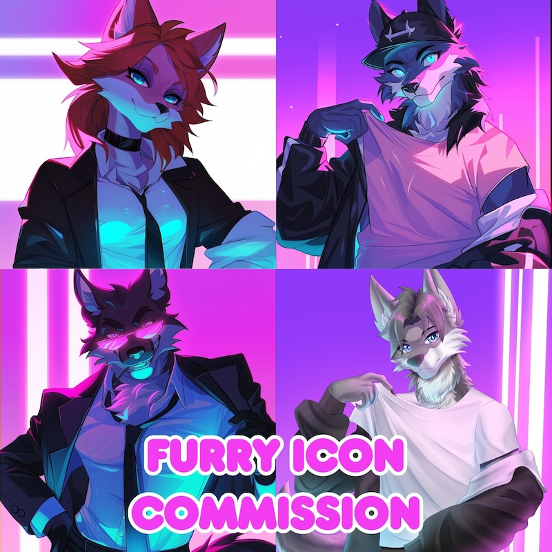 Furry Pfp - Etsy