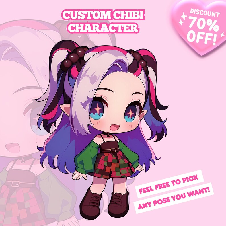 Custom Chibi PFP | Custom Chibi Commission, Chibi Emotes, Chibi PFP ...
