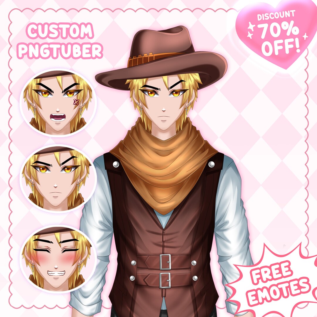 CUSTOM PNGTUBER Pngtuber Character, Pngtuber, Cute Girl Pngtuber ...