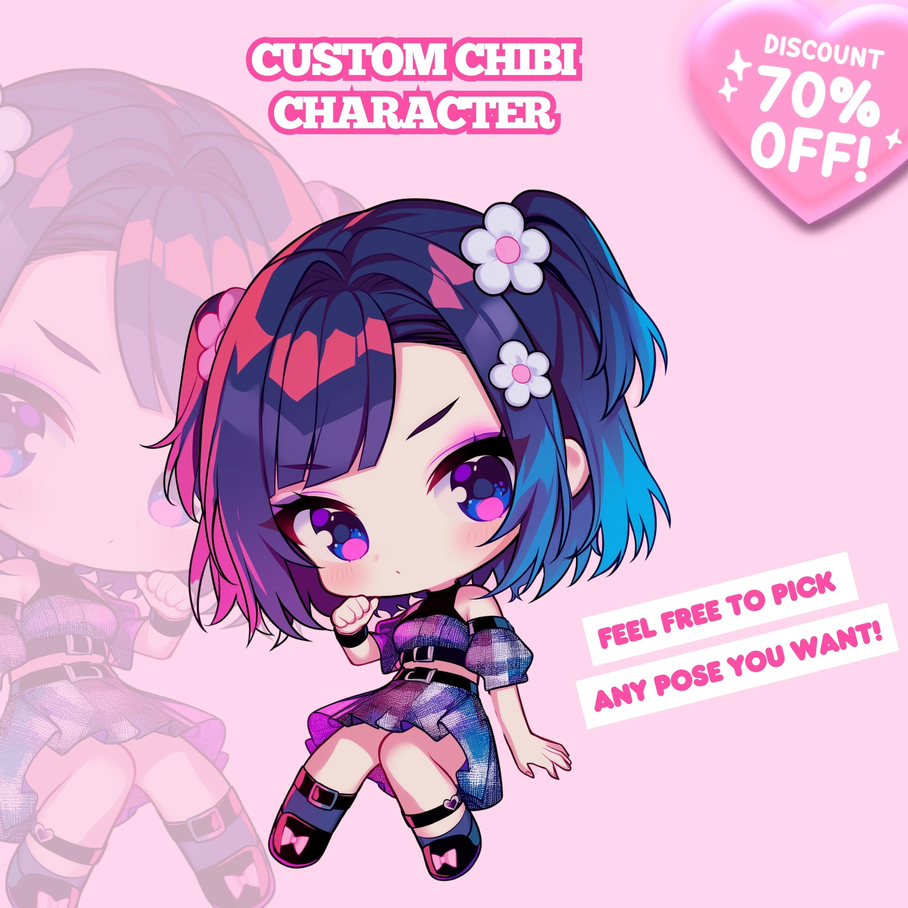 Custom Chibi PFP | Custom Chibi Commission, Chibi Emotes, Chibi PFP ...