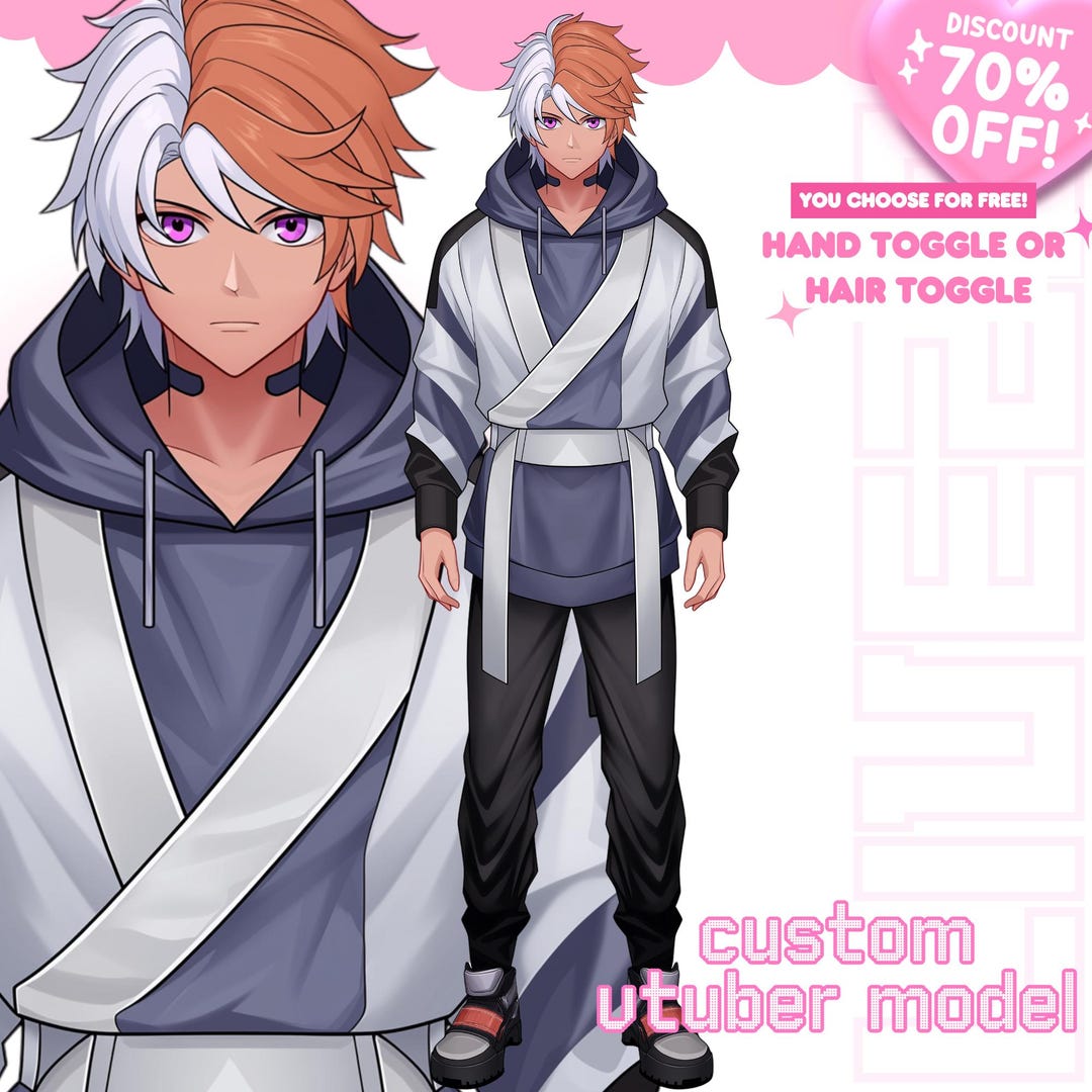 Custom Live2d Vtuber | Custom Vtuber Model Live2d Commission, Live2d ...