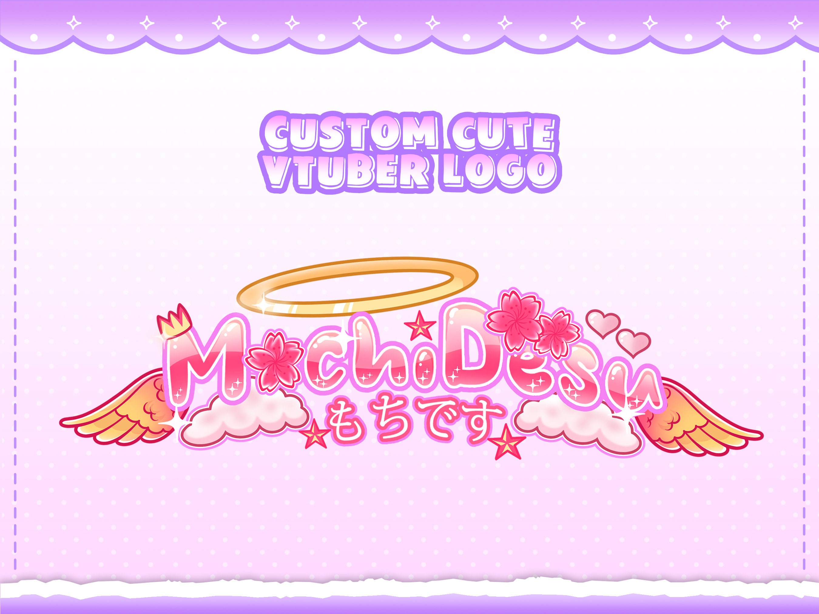 CUSTOM VTUBER LOGO Vtuber Custom Vtuber Logo Commission - Etsy Canada