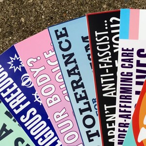 Trans Rights Bumper Sticker: Gender-affirming Healthcare Saves Lives - Etsy
