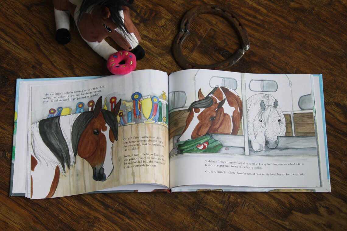 A Spotted Pony Parade Day Hardcover Book - Etsy