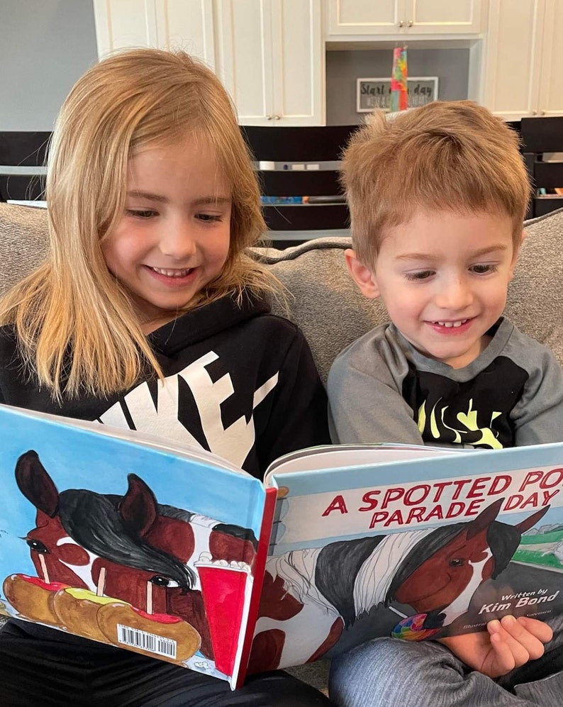 A Spotted Pony Parade Day Hardcover Book - Etsy