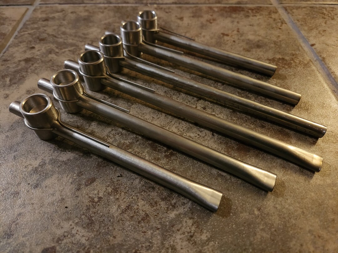 Extended Stem Stainless Steel Personal Pipe - Etsy