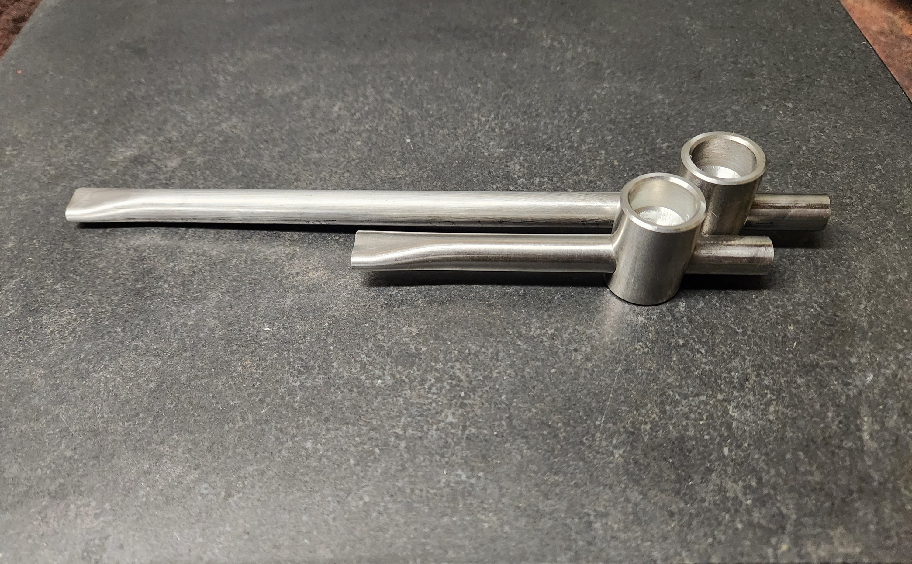 Extended Stem Stainless Steel Personal Pipe - Etsy