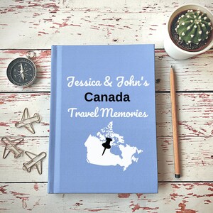 Canada Travel Journal, Personalized Canada Trip Planner, Canada ...