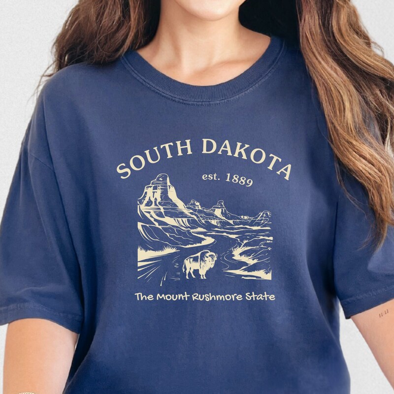 South Dakota T Shirt - Etsy