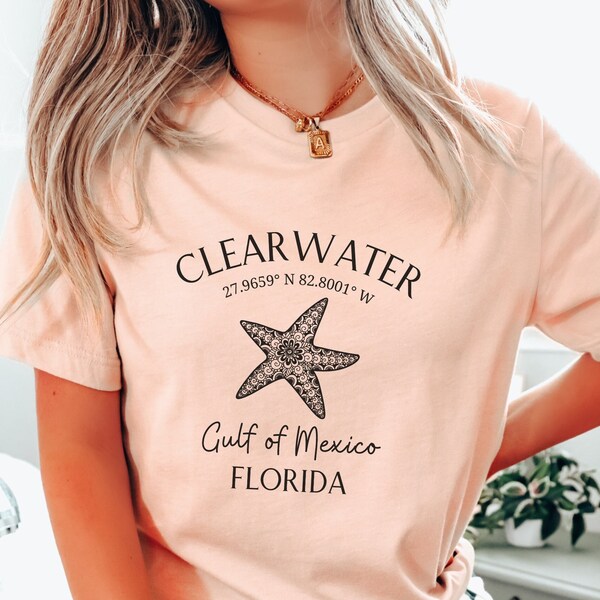 Clearwater Beach Tshirt - Etsy