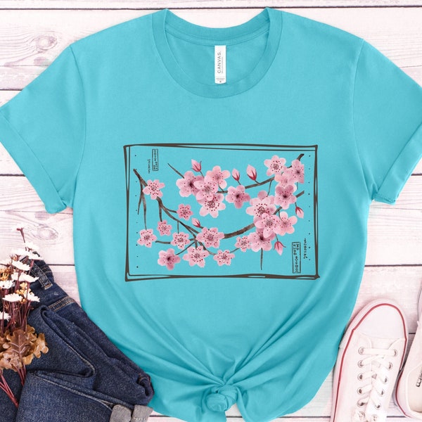 Cherry Blossom Shirt - Etsy