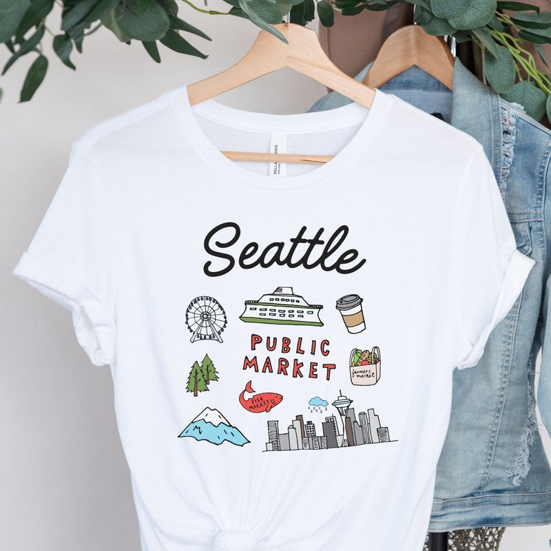 Seattle T Shirts - Etsy