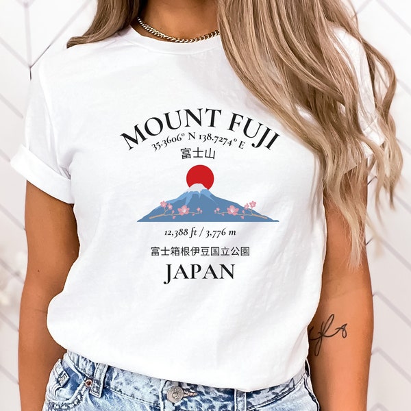 Womens Mt Fuji Tshirt - Etsy