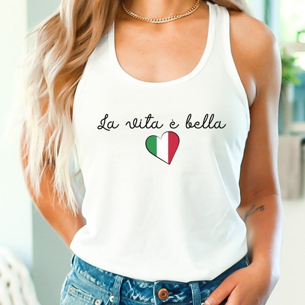 Italian Tank Tops - Etsy