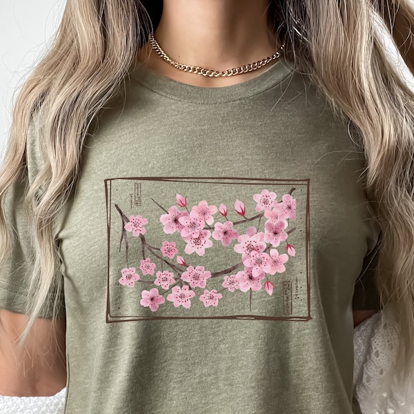 Cherry Blossom Shirt - Etsy