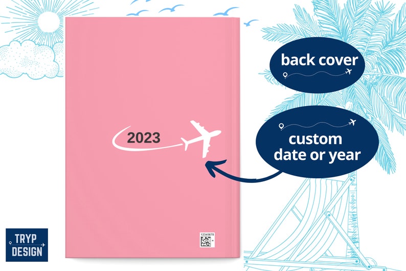 China Travel Journal Personalized Trip Planner Notebook With Name ...