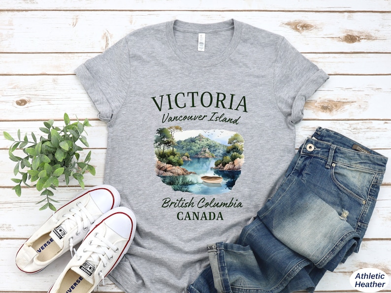 Victoria Shirt, Victoria Vancouver Island Tshirt, British Columbia Tee ...
