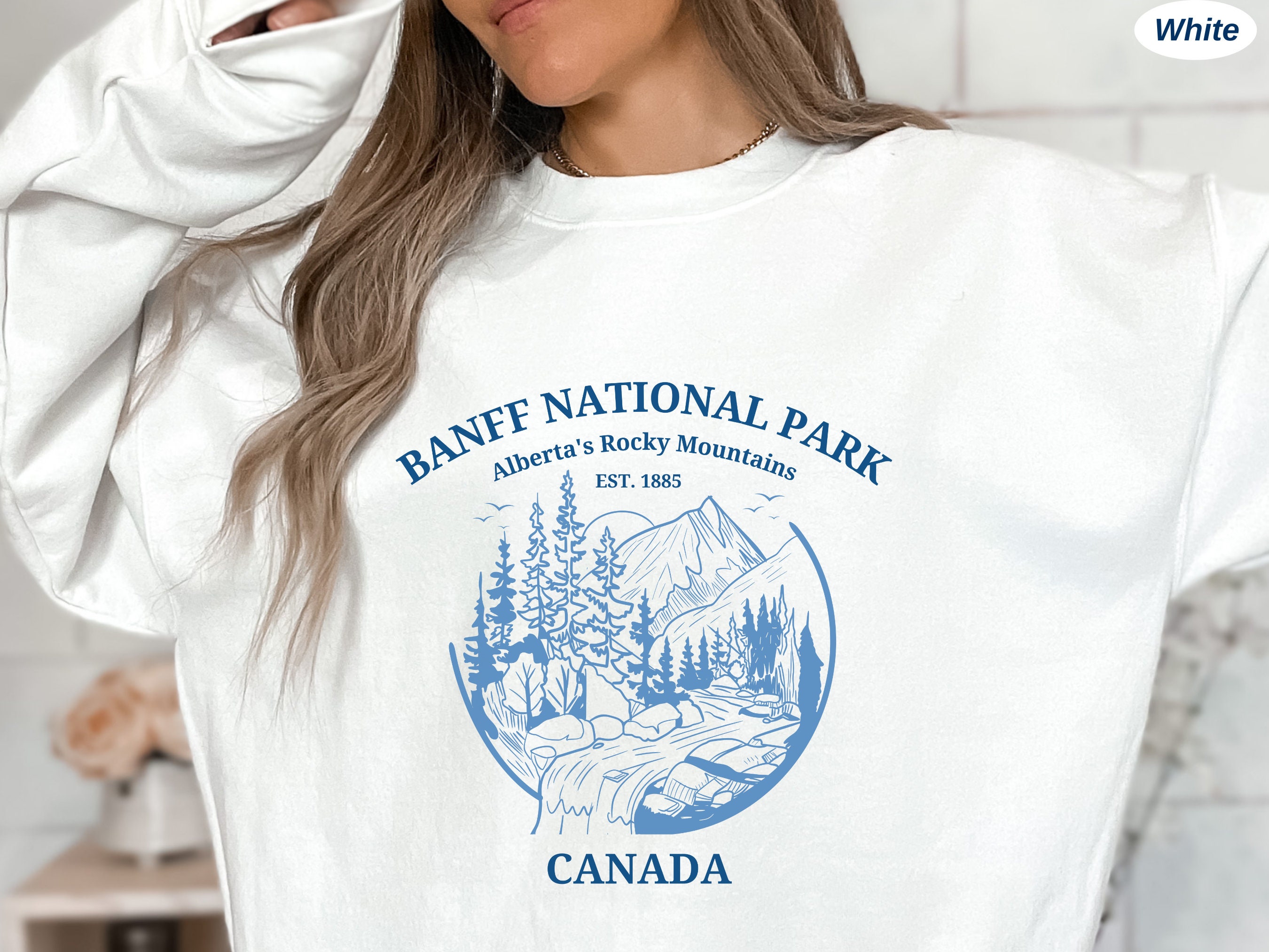 Banff National Park Sweatshirt Soft Canada Sweater Unisex - Etsy