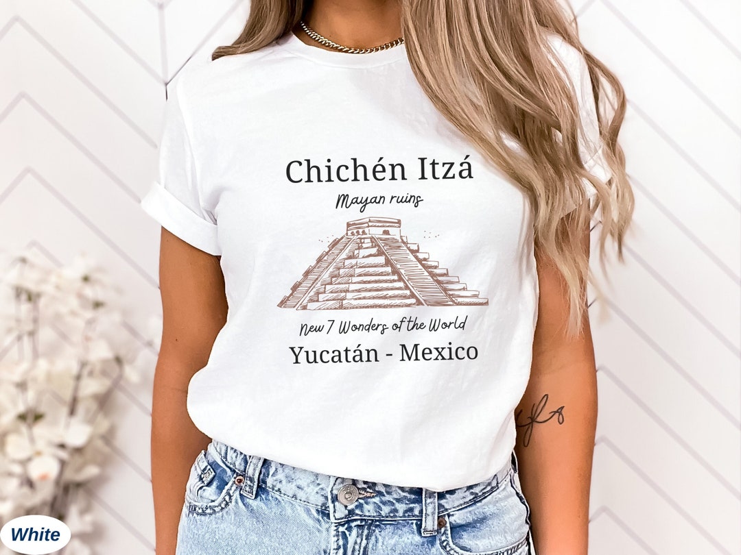 Chichén Itzá Shirt, Mayan Ruins, Yucatan Tshirt, Unisex Softstyle Tee ...