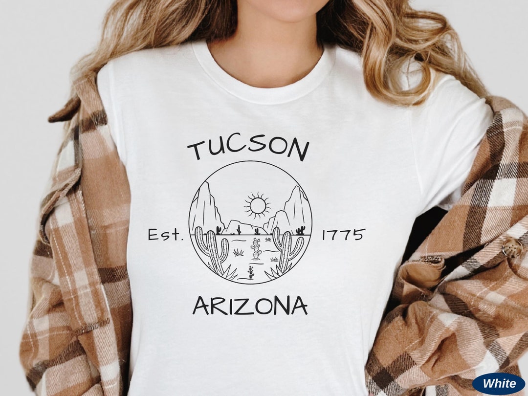 Tucson Shirt, Arizona T-shirt, Softstyle Tucson Tee, Desert Cactus ...