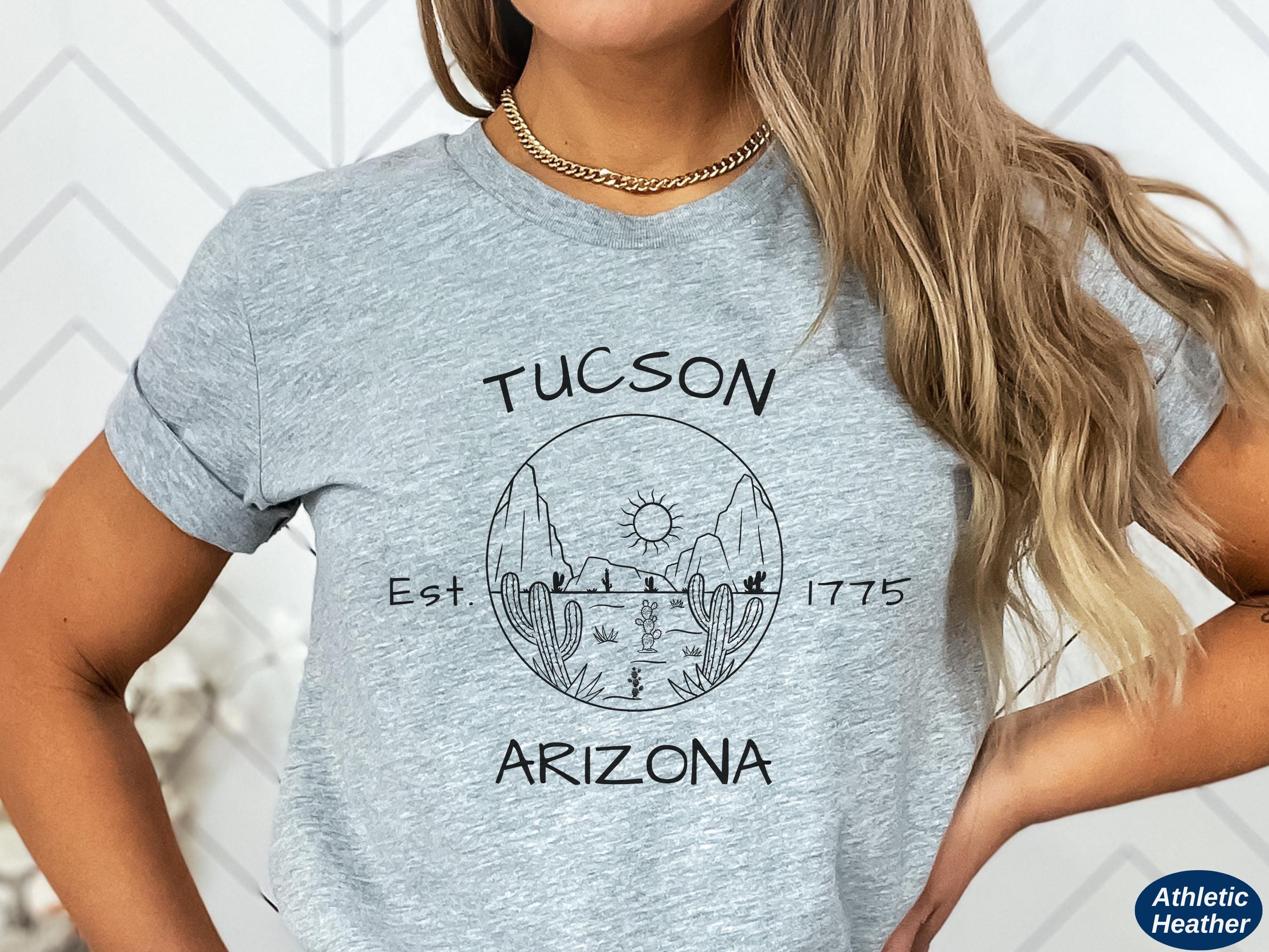 Tucson Shirt, Arizona T-shirt, Softstyle Tucson Tee, Desert Cactus ...