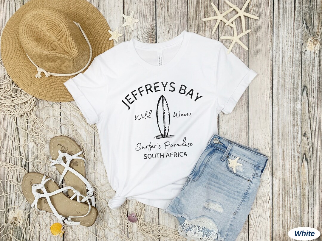 Jeffreys Bay Shirt, Jeffreys Bay South Africa Tshirt, Unisex Softstyle ...