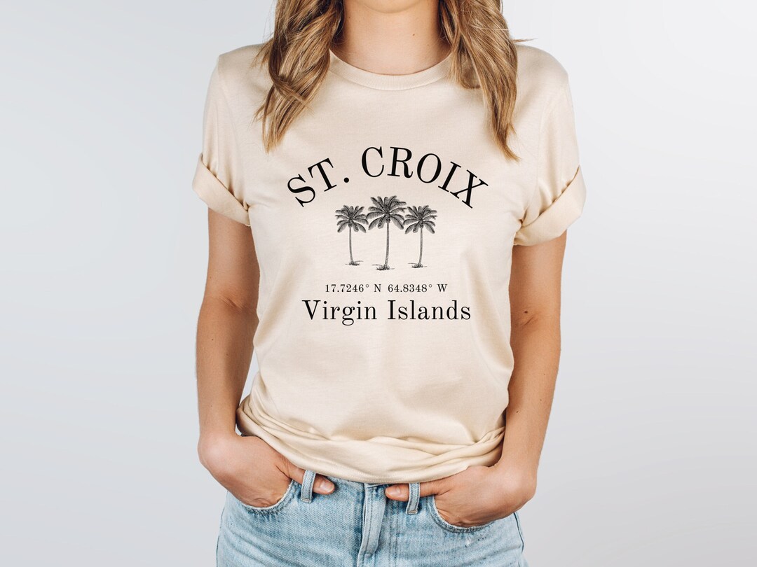 St. Croix Shirt Unisex Tshirt US Virgin Islands - Etsy
