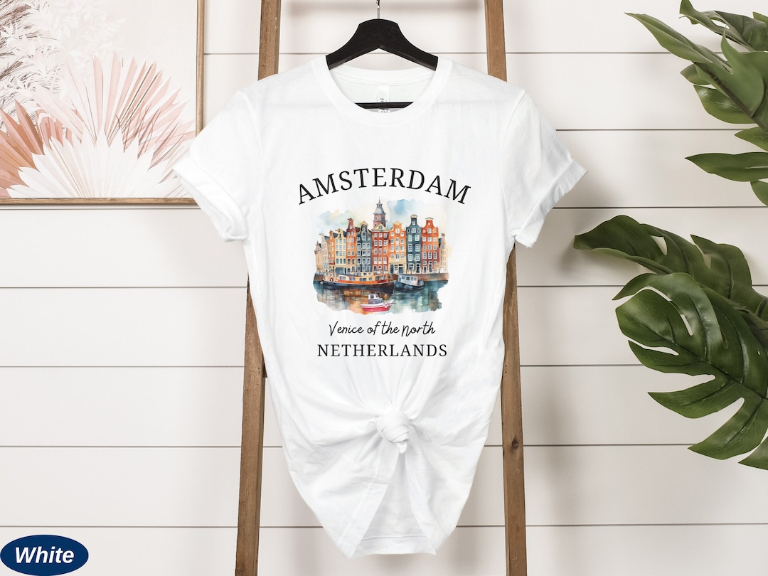Amsterdam Tshirt, Amsterdam Houses Shirt, Unisex Soft T-shirt ...