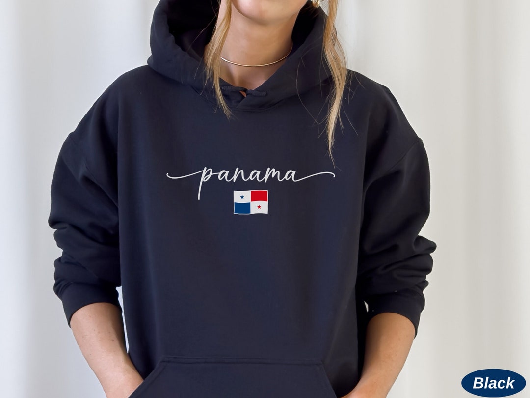 Cute Panama Hoodie, Unisex Hooded Panama Sweater, Soft Panama Pullover ...