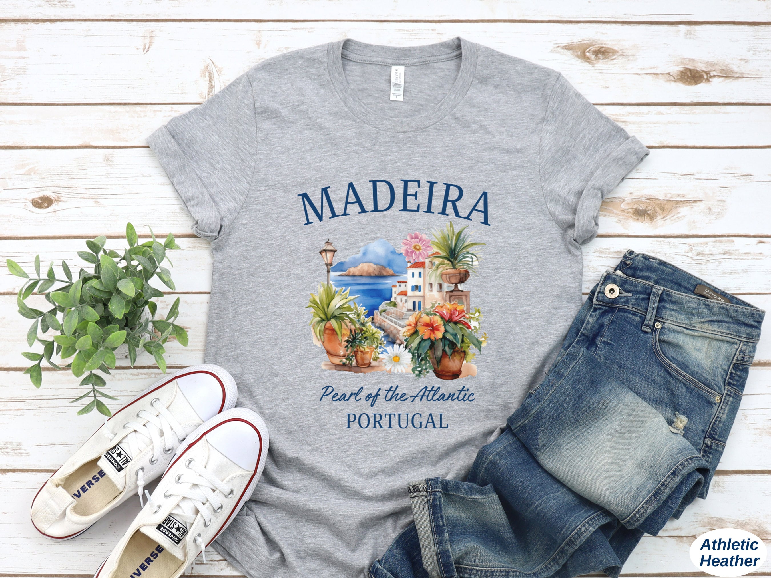 Madeira Tshirt, Madeira Island Shirt, Unisex Soft T-shirt, Madeira ...