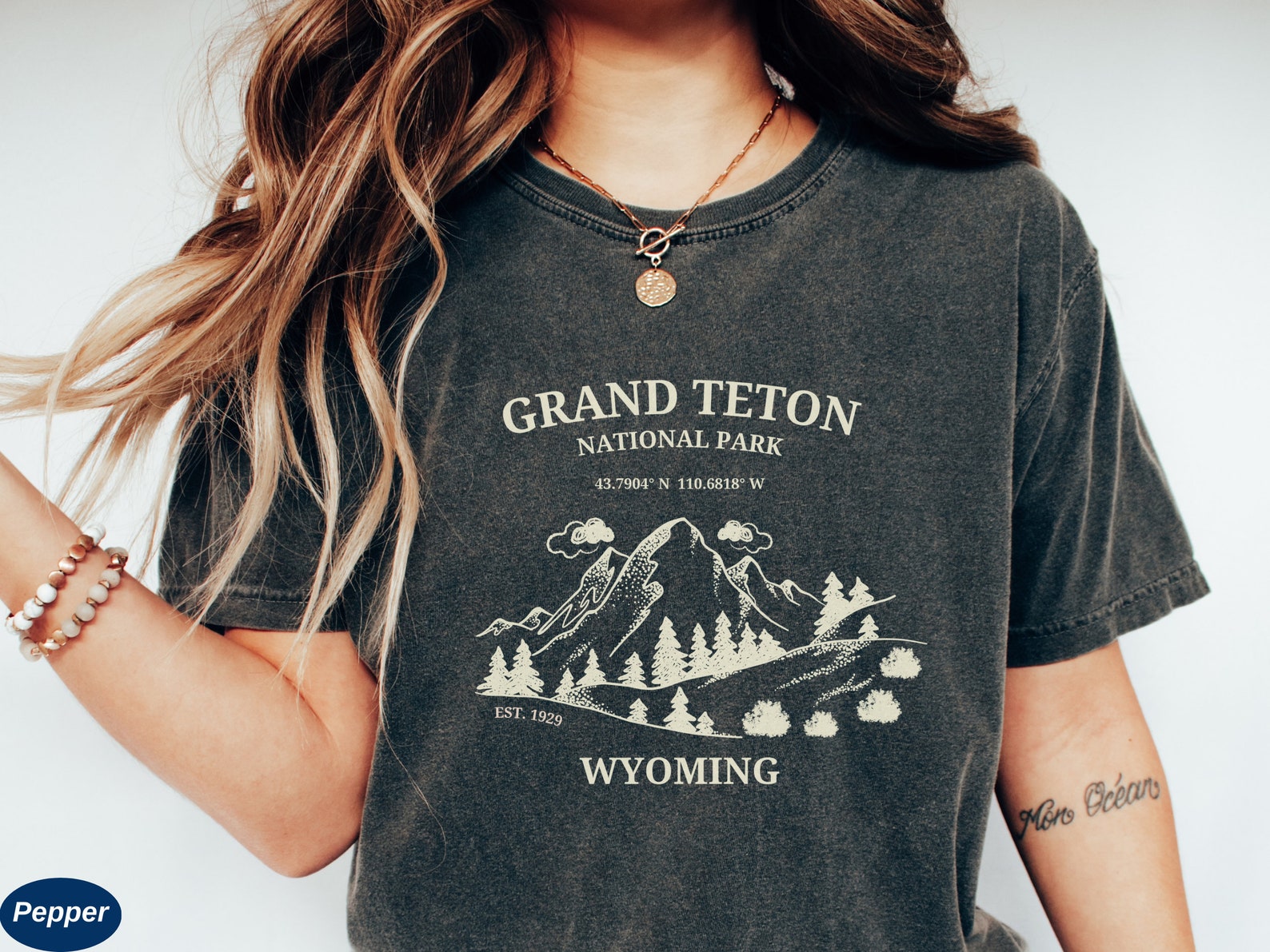 Grand Teton National Park Shirt Comfort Colors® Tee Grand - Etsy
