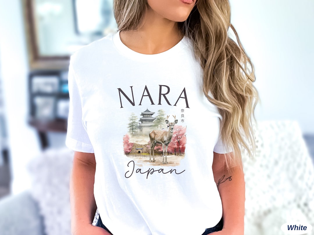 Nara Shirt, Nara Japan Tshirt, Nara Deer Tee, Japan Trip T-shirt, Nara ...