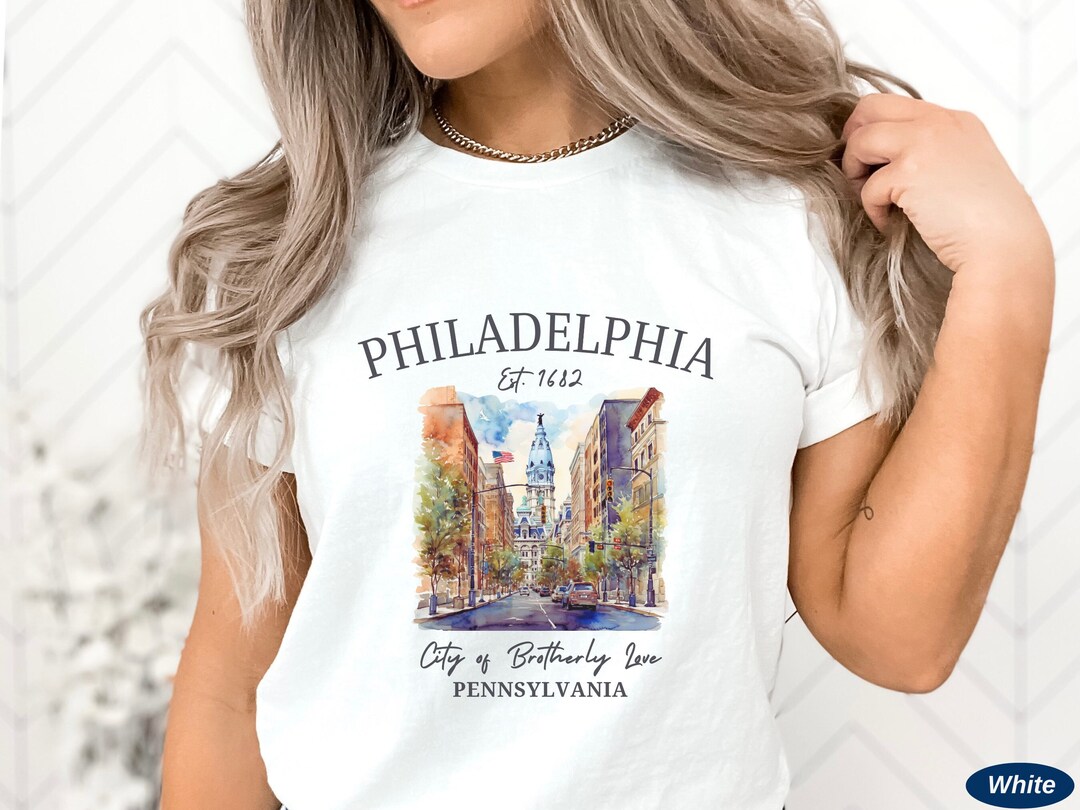 Philadelphia Shirt, Philly Tshirt, City Hall, Philadelphia Skyline ...