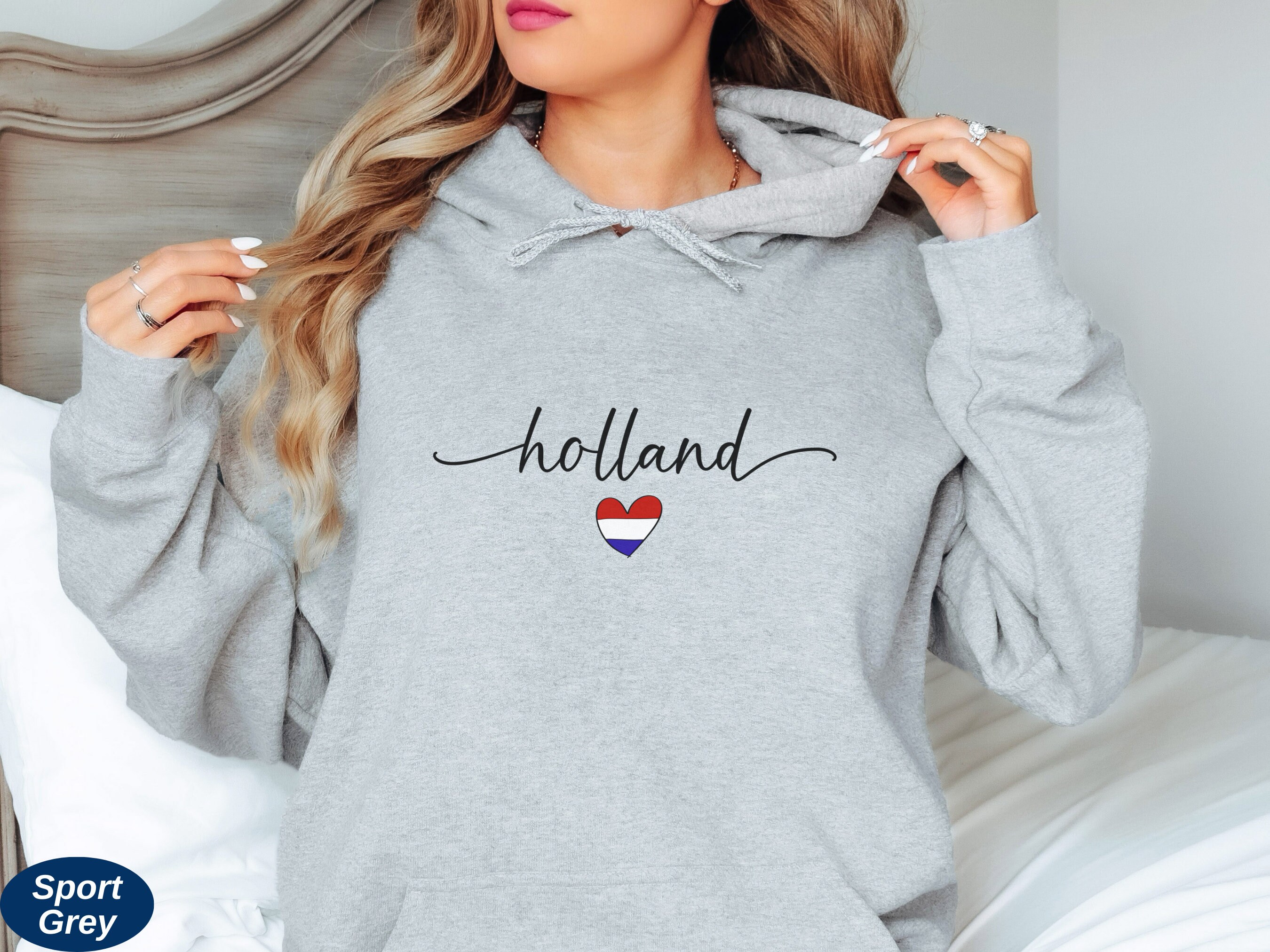 Cute Holland Hoodie, Holland Netherlands, Unisex Hooded Sweater, Soft ...
