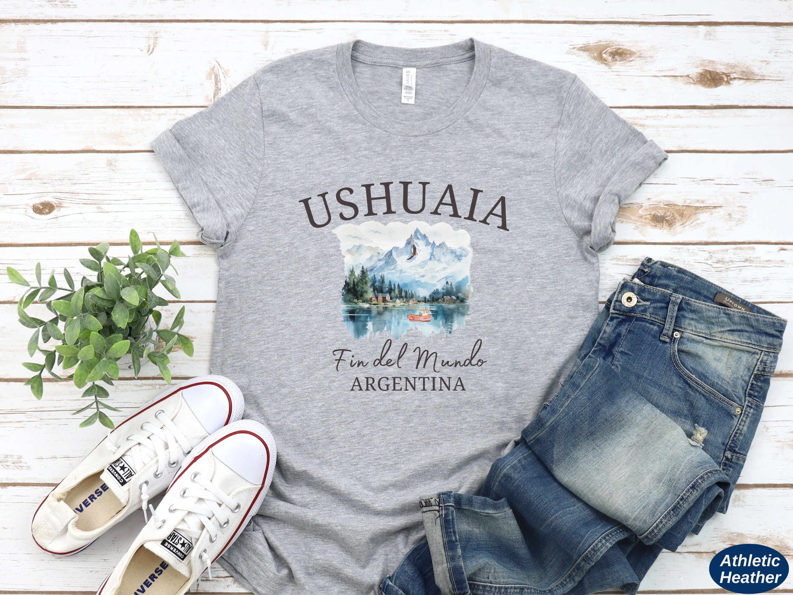 Ushuaia Shirt, Unisex Ushuaia Tshirt, Argentina Trip, Tierra Del Fuego ...