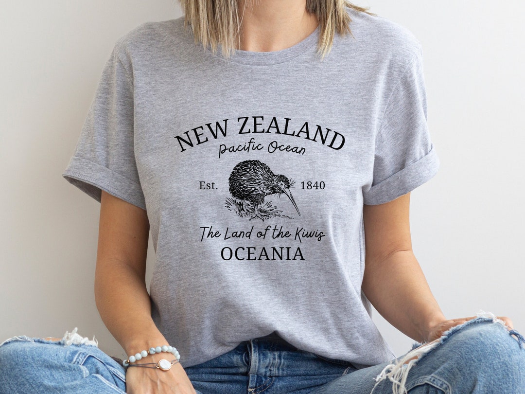 New Zealand Shirt • Kiwi Bird T-shirt • Unisex New Zealand Tee • New ...