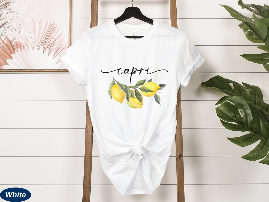 Capri Shirt, Capri Italy Trip Tshirt, Softstyle Tee, Italy Vacation ...