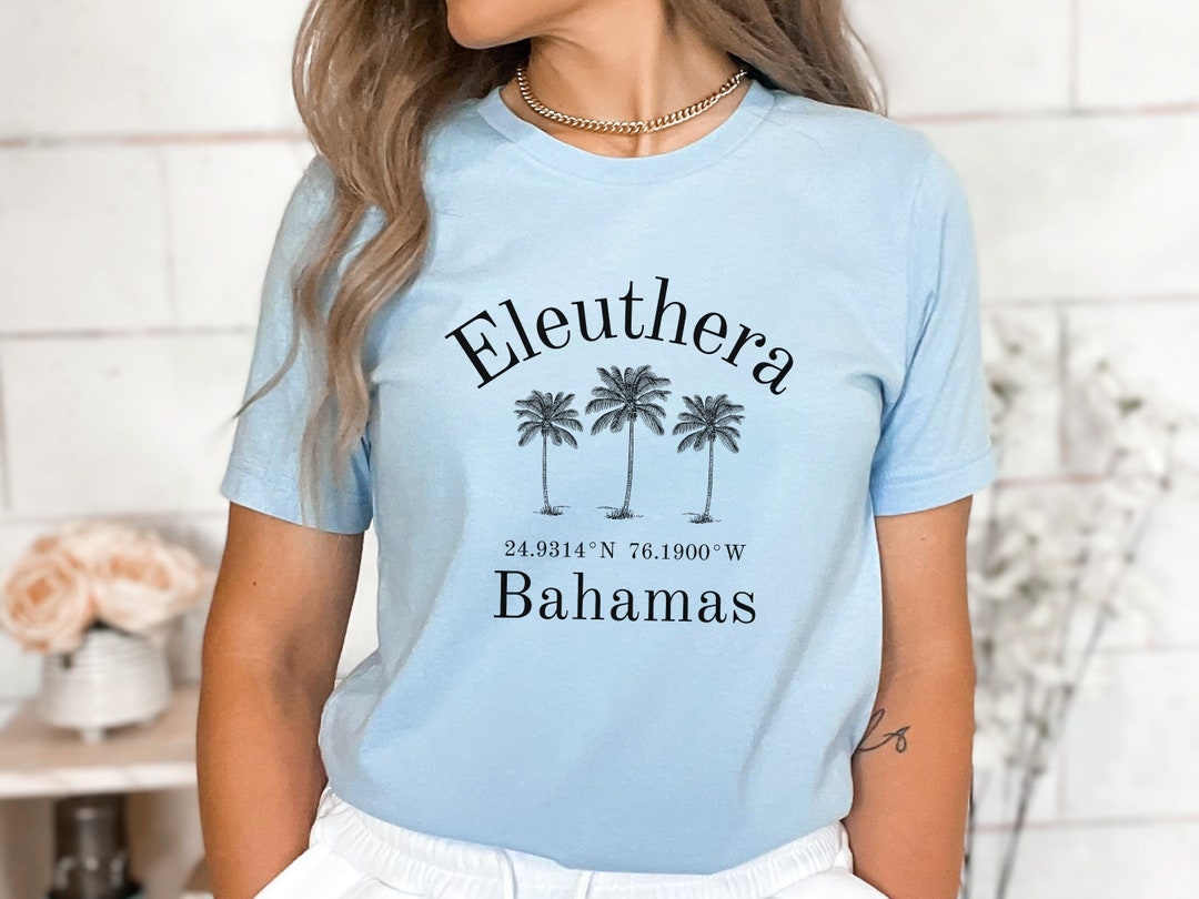 Eleuthera Shirt Bahamas Tshirt Caribbean Crewneck Unisex - Etsy