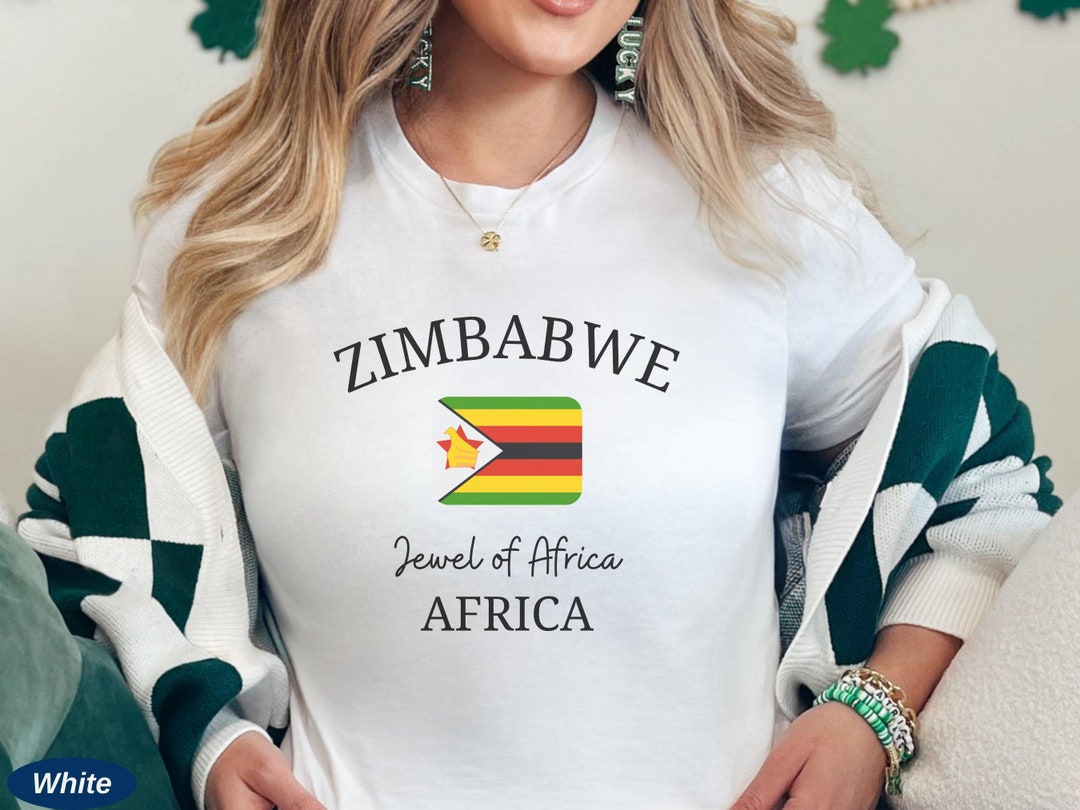 Zimbabwe Shirt, Zimbabwe Flag Tshirt, Zimbabwe Souvenir, Zimbabwe Gift ...