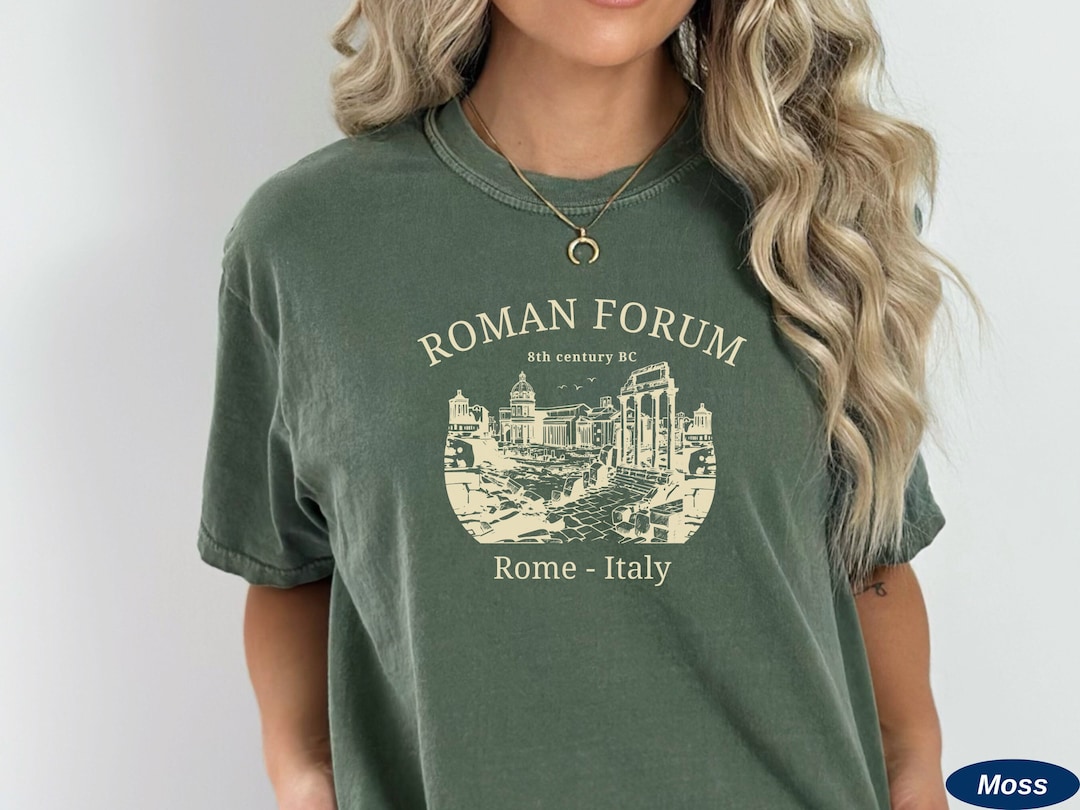 Roman Forum Shirt, Rome Comfort Colors®, Roman Forum Gift, Rome Clothes ...