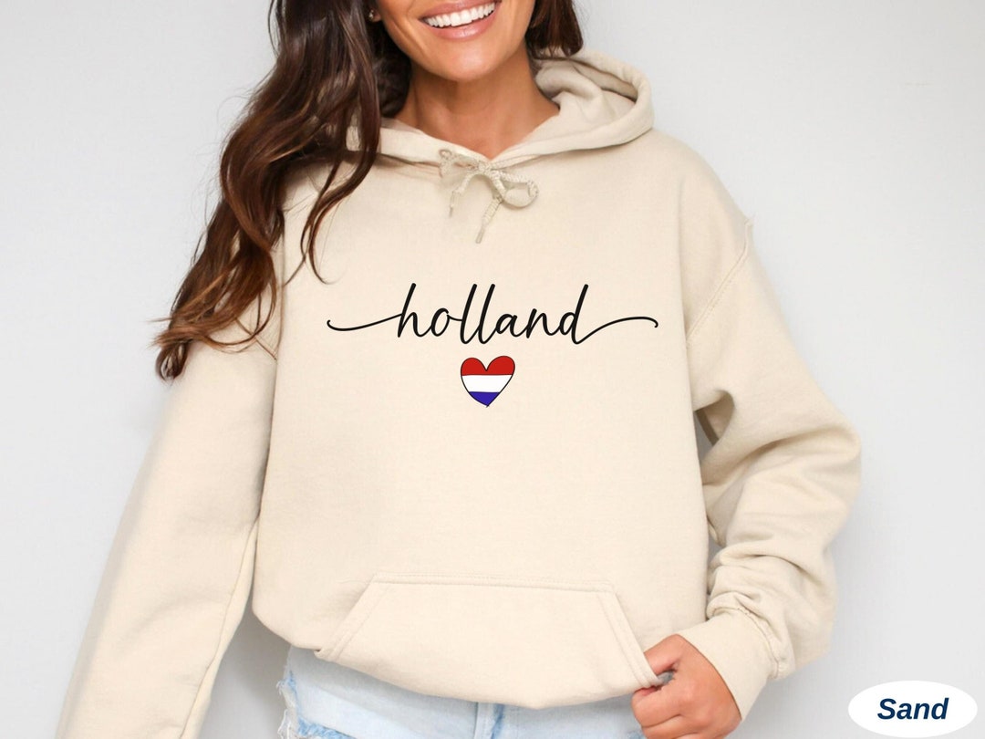 Cute Holland Hoodie, Holland Netherlands, Unisex Hooded Sweater, Soft ...
